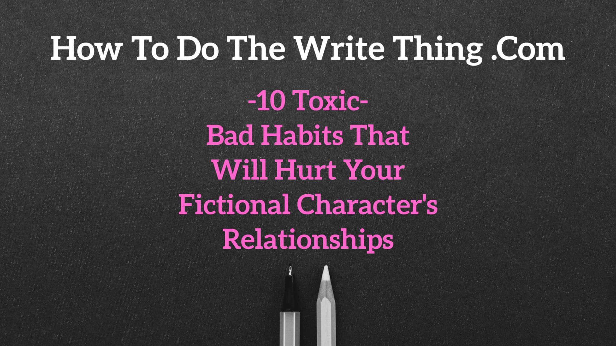 10 Bad Habits That Crush Fictional Character's Relationships