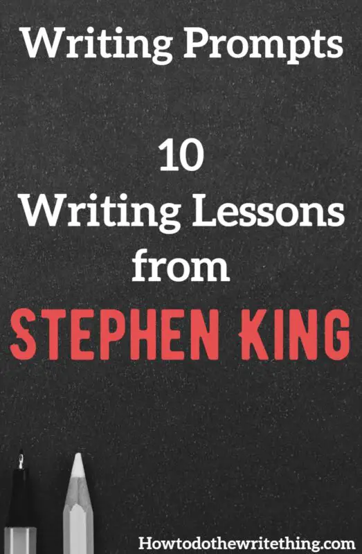 10 Thoughtful Writing Lessons from the Great Stephen King