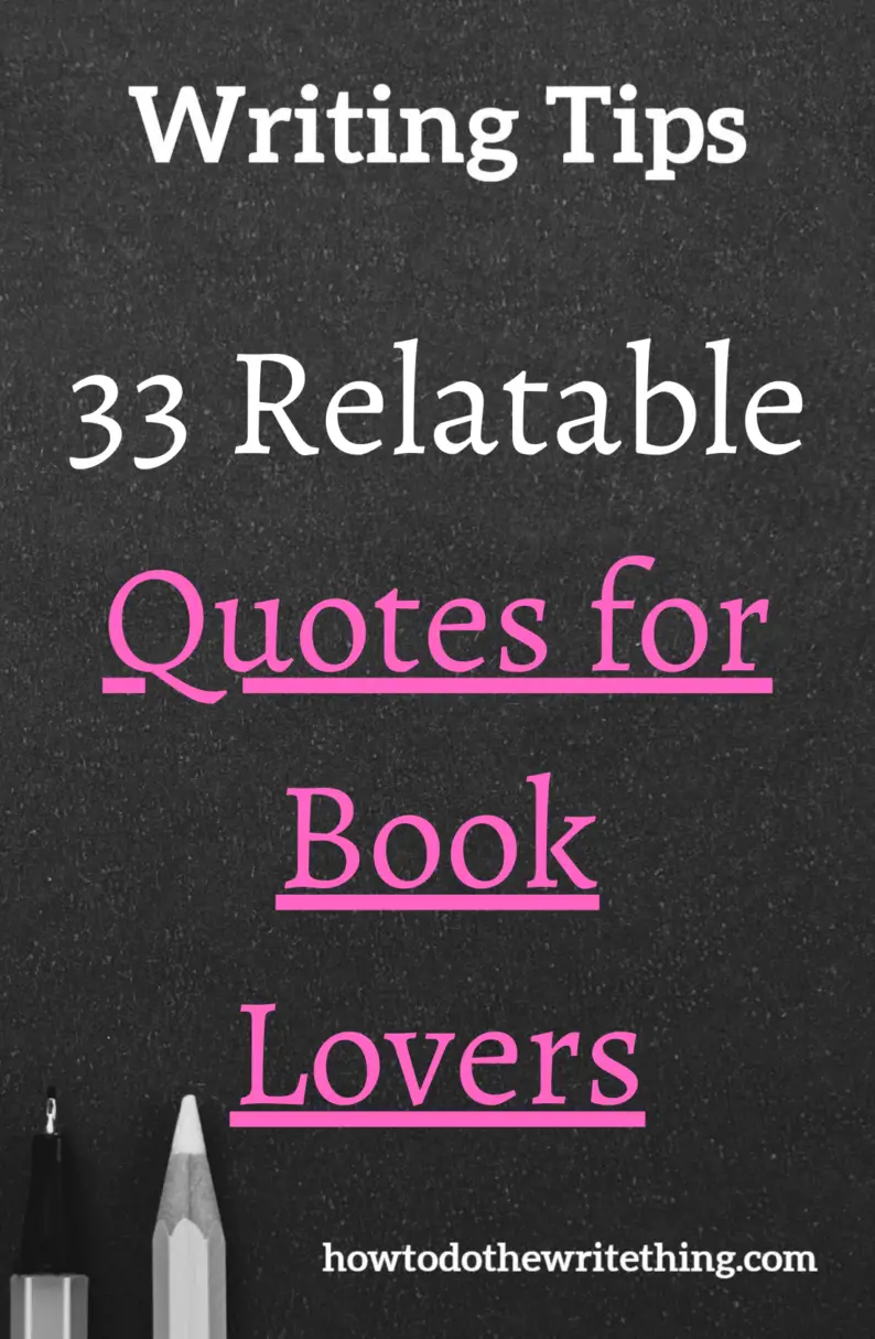 33 Relatable Quotes for Book Lovers